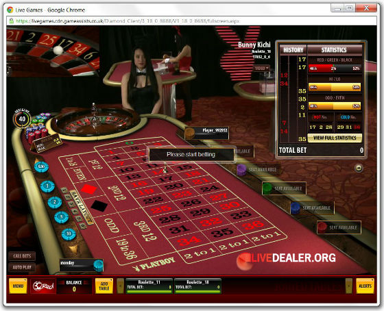 Playboy bunny live dealers now at 32Red | Livedealer.org