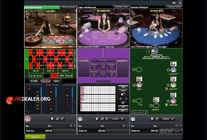 Playing multiple tables at Playtech and Evolution | Livedealer.org