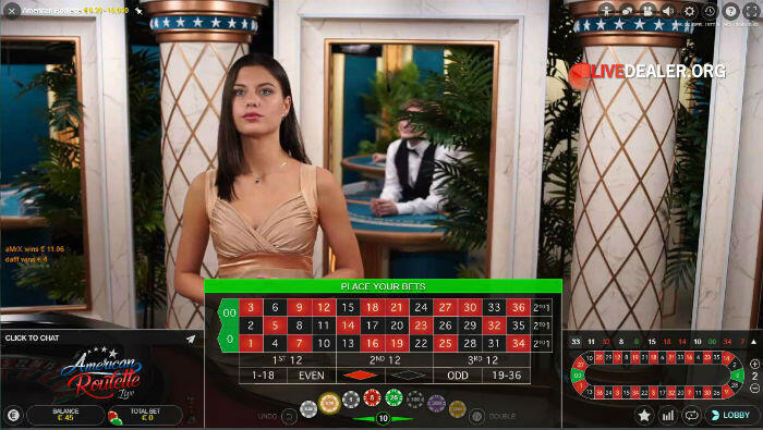 Introducing Evolution's new American Roulette table | Livedealer.org