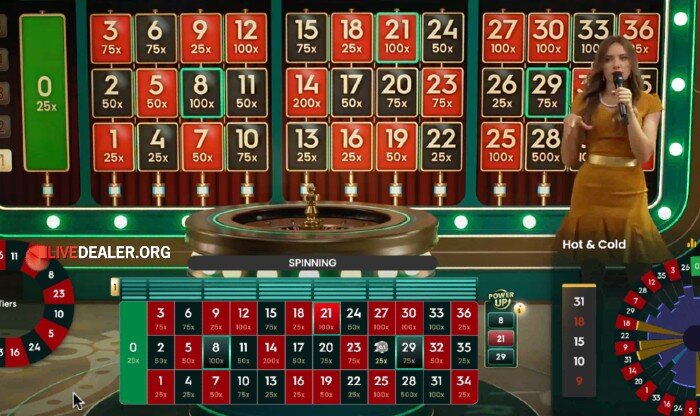 Power Up Roulette live from Pragmatic Play | Livedealer.org