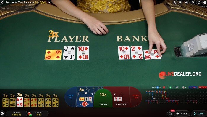 Prosperity Tree Baccarat Live from Evolution | Livedealer.org