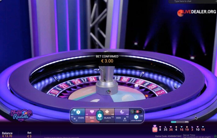Introducing K-Pop Roulette Live from Playtech | Livedealer.org