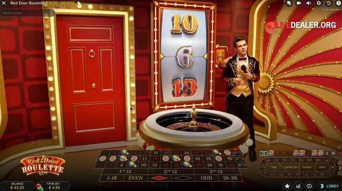 Red Door Roulette Live | Livedealer.org