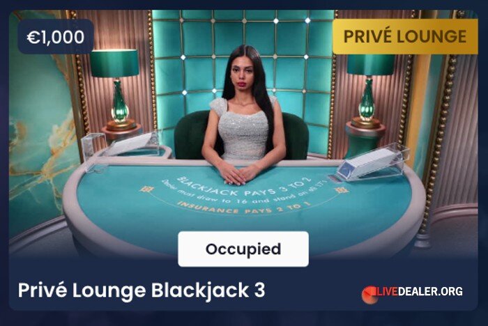 Welcome to Pragmatic's Privé Lounge Blackjack | Livedealer.org