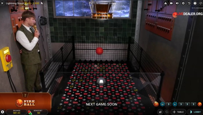 Evolution Lightning Storm Live Big Wheel | Livedealer.org